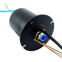 China 36 Channel Gigabit Ethernet Slip Ring 250rpm 380V Aluminum Alloy Shielded for sale