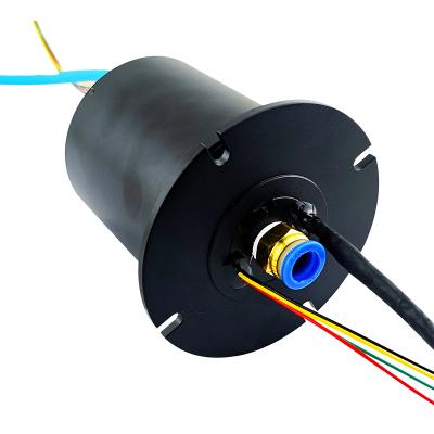 China 36 Channel Gigabit Ethernet Slip Ring 250rpm 380V Aluminum Alloy Shielded for sale