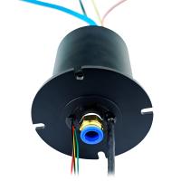 China 36 Channel Gigabit Ethernet Slip Ring 250rpm 380V Aluminum Alloy Shielded for sale