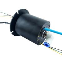 China 36 Channel Gigabit Ethernet Slip Ring 250rpm 380V Aluminum Alloy Shielded for sale