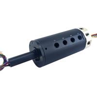 China 8 Channel Pneumatic 56 Way 2A Electrical Slip Ring 200 rpm 86mm OD Rotary Joint for sale