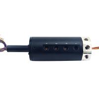 China 8 Channel Pneumatic 56 Way 2A Electrical Slip Ring 200 rpm 86mm OD Rotary Joint for sale