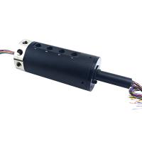 China 8 Channel Pneumatic 56 Way 2A Electrical Slip Ring 200 rpm 86mm OD Rotary Joint for sale