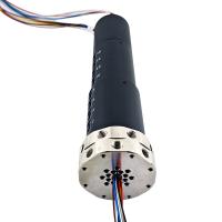China 16 Channel Pneumatic 15 Way 5A Electrical Hybrid Slip Ring 86mm Aluminum Alloy for sale
