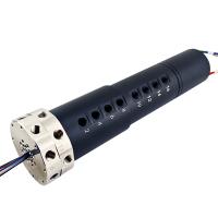 China 16 Channel Pneumatic 15 Way 5A Electrical Hybrid Slip Ring 86mm Aluminum Alloy for sale