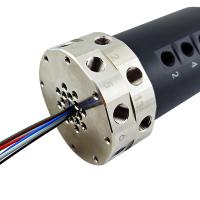 China 16 Channel Pneumatic 15 Way 5A Electrical Hybrid Slip Ring 86mm Aluminum Alloy for sale