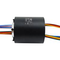 China 18-channel 20A conductive slip ring with 25.4mm through-hole for metal processing and cutting equipment for sale