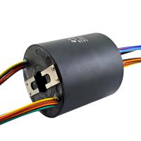 China 18-channel 20A conductive slip ring with 25.4mm through-hole for metal processing and cutting equipment for sale