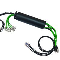 China network-connected slip ring with 5 Gigabit Ethernet connections for the intelligent rotation detection system for sale