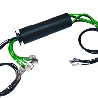 China network-connected slip ring with 5 Gigabit Ethernet connections for the intelligent rotation detection system for sale
