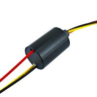 China 3-channel 5A capsule slip ring with outer diameter 22mm for security and consumer electronics for sale