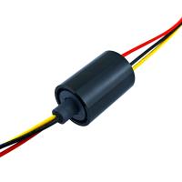 China 3-channel 5A capsule slip ring with outer diameter 22mm for security and consumer electronics for sale