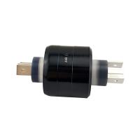 China 4-Channel Liquid Slip Ring with 1000 RPM and Low Resistance for Rotating Power and Signal Transmission for sale