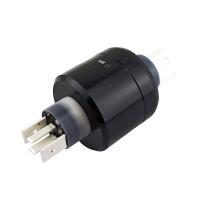China 4-Channel Liquid Slip Ring with 1000 RPM and Low Resistance for Rotating Power and Signal Transmission for sale