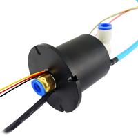 China integrated pneumatic-electric slip ring with utilizes G1/4