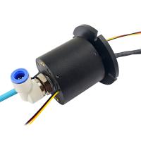 China integrated pneumatic-electric slip ring with utilizes G1/4