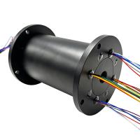 China integrated pneumatic-electric slip ring with IP56 protection rating and 24 channels 5A for the continuous rotary transmission of air and multiple electrical signals for sale