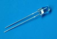 China 3mm Round With Flange Type Super Red LED for sale