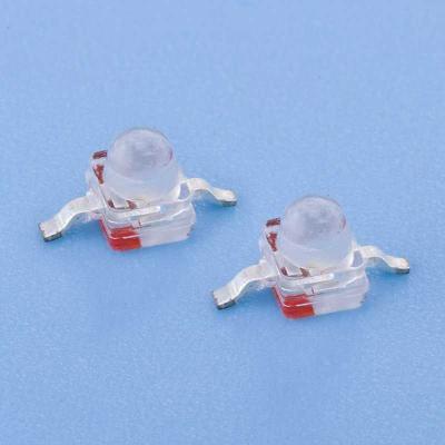 China 1.80mm Round Subminiature Axial Hyper Red Chip LED for sale