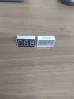 China 0.36 Inch Triple Digit Numeric Display with White Source Color and Low Power Consumption for sale