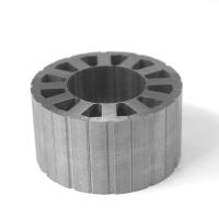 China High speed servo motor stamping OD77.1mm 12 slot stator and rotor core for sale