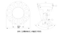 China OD103mm Factory outlet motor rotor and stator Custom Various models motor core High quality silicon steel rotor and stat for sale