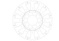 China Silicon Steel Lamination Core Robot Servo Motor Stator And Rotor Stack for sale