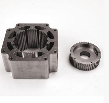 China Iron Laminated Stator Core Pack NEMA34 86mm Stepper Stator And Rotor Stack for sale