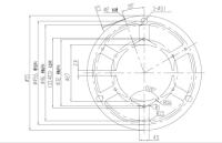 China Lamination Electric Motor Iron Core For Household Appliance Washing Machine for sale