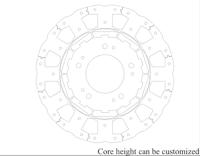 China 9 Slot Electric Motor Stator Laminations Design For Servo 3C Industry for sale