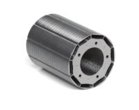 China High speed servo motor stamping OD77.1mm 12 slot stator and rotor core for sale