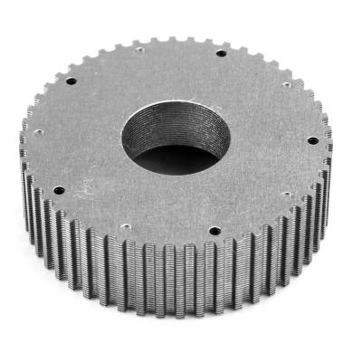 China Double Row Motor Core Stamping silicon steel 86mm NEMA34 hybrid stepper motor rotor for sale