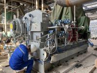 China 54T/H Two Stage MVR Heat Pump Distillation System With Steam Compressor for sale