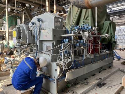 China 54T/H Two Stage MVR Heat Pump Distillation System With Steam Compressor for sale