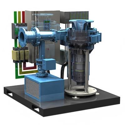 China MVR Direct Drive Compressor Energy Saving Lubricated MVR Steam Compressor for sale