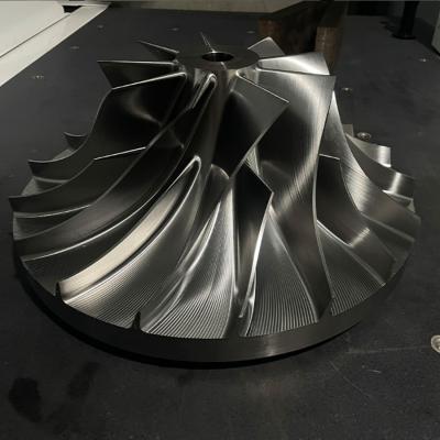 China Industrial Grade Centrifugal Impeller 30000rpm - 45000rpm CNC Impeller Machining for sale