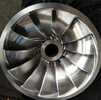China Titanium Alloy Impeller Nanoscale Chromium Nitride Coating Centrifugal Impeller  for sale