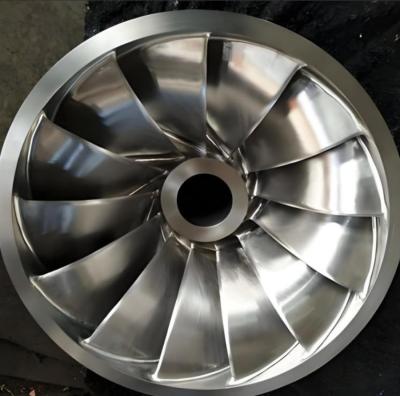 China Titanium Alloy Impeller Nanoscale Chromium Nitride Coating Centrifugal Impeller  for sale