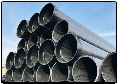 China Corrosion Resistance HDPE Drainage Pipe Electrofusion HDPE Stormwater Pipe for sale