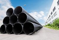 China DN300mm To DN2600 Large Diameter PE Pipe Steel Belt Reinforced HDPE Corrugated Pipe for sale