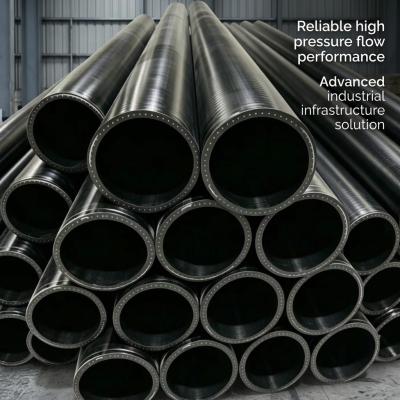 China Steel Skeleton Reinforced Polyethylene Pipe For Oil Gas Transmission for sale
