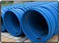 China SN16 SN12.5 Ring Krah Pipe DN1000 - DN3000 Large Diameter Polyethylene Pipe for sale