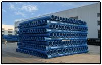 China SN16 SN12.5 Ring Krah Pipe DN1000 - DN3000 Large Diameter Polyethylene Pipe for sale