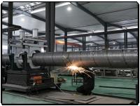 China Perforated Steel Strip Reinforced PE Pipe DN355-DN1000 Polyethylene Pipes for sale