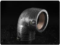 China PE100 PE100-RC 90 Degree Elbow Electrofusion Pipe Fittings For Water Supply for sale