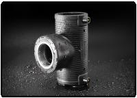 China Electrofusion Female Pipe Tee High Density Polyethylene HDPE Fittings for sale