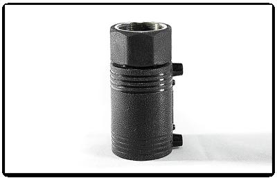 China High Density Polyethylene Female Adaptor Electrofusion Fittings PE100 Resin for sale