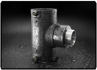 China HDPE PE100 Electrofusion Fittings Male Threaded Equal Reducing Tee for sale