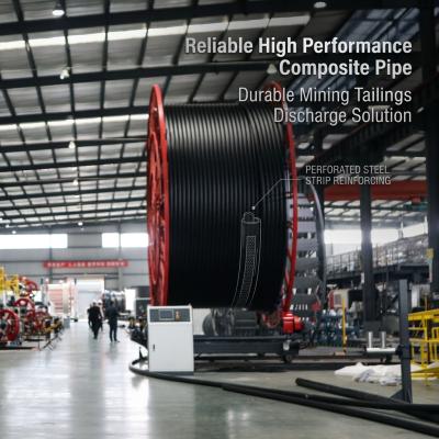 China 20mm To 1600mm Perforated PE Composite Pipe Agricultural PE Irrigation Pipe for sale