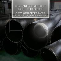 China Chemical Fluid Perforated PE Pipe 1600mm Dia PE Drainage Pipe for sale